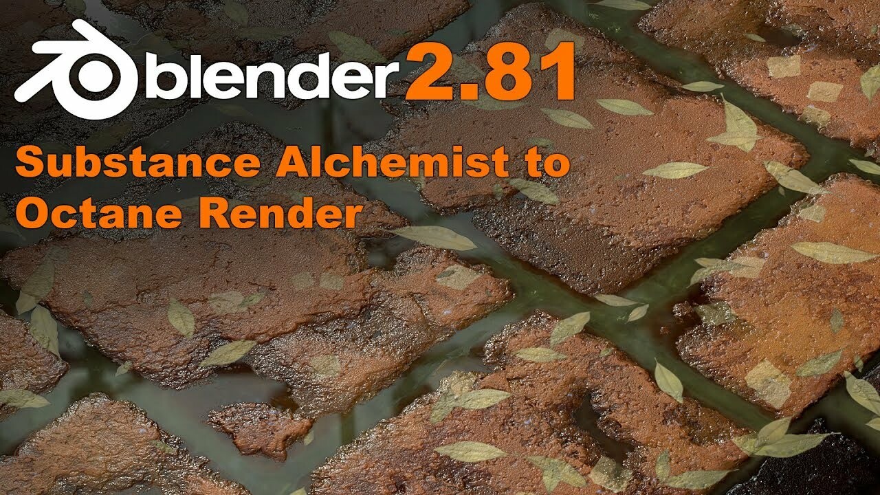ArtStation - Substance Alchemist to Octane Render for Blender 2.81