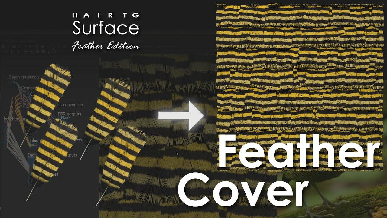 ArtStation - HairTG - Surface, Feather Edition - Feather Covers