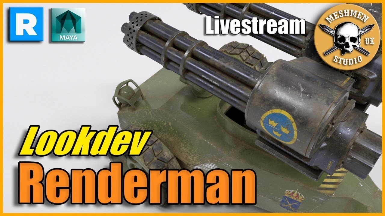 ArtStation - Renderman live streams continued
