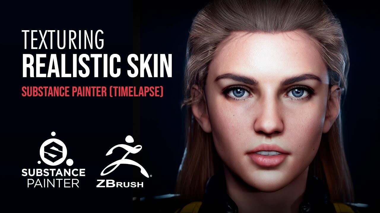 ArtStation - Texturing Realistic Skin in Substance Painter