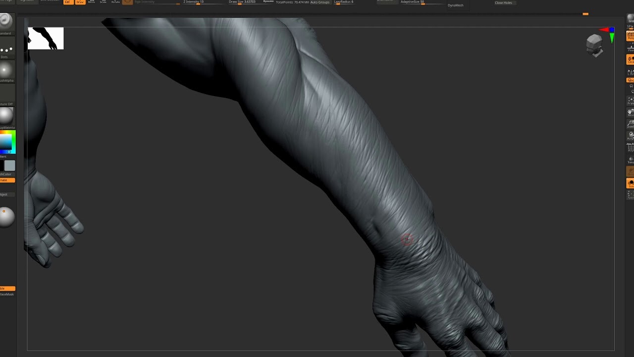 ArtStation - Arm Detailing