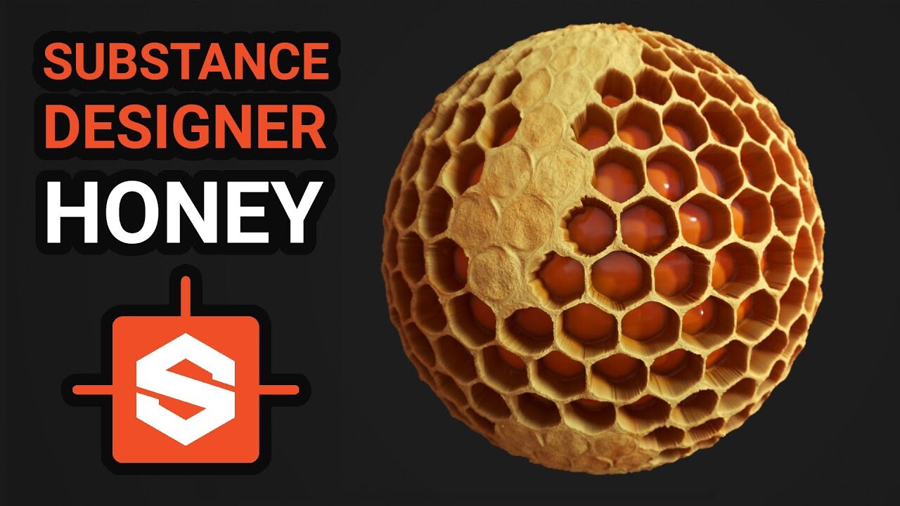 ArtStation - Substance Designer - Honey Comb Tutorial for Beginners