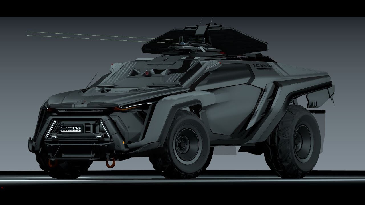 ArtStation - Last HAVOC Model WIP