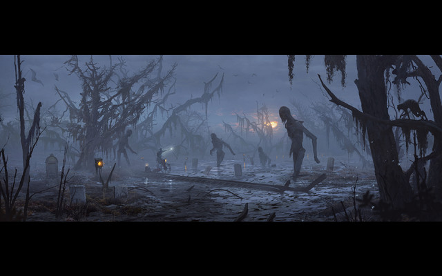 ArtStation | Rostyslav Zagornov submission on 2D Environment Art Challenge