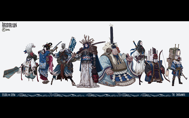 ArtStation | Rong Chen submission on Character Design