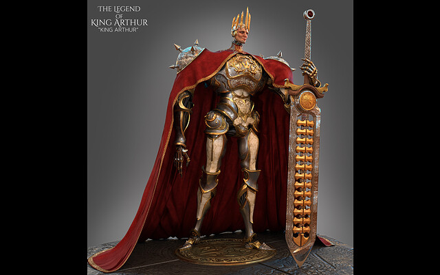 ArtStation | Corretta submission on Film/VFX Character Art (rendered)