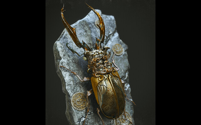 ArtStation | Zhelong Xu submission on The Art of 3D Insects