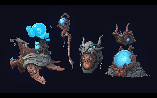 ArtStation | Alex Hoffman submission on Prop Art (rendered)