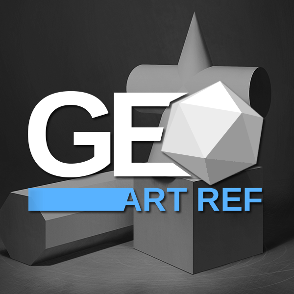 Geo Art Ref - Primitive Shape Study