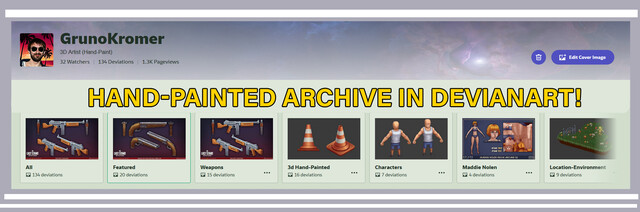 ArtStation - 🧱 Gruno Kromer | Rebel Republic Of Hand-Paint 🧱