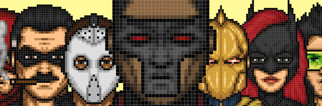 ArtStation - Pixel Heroes by George Grant