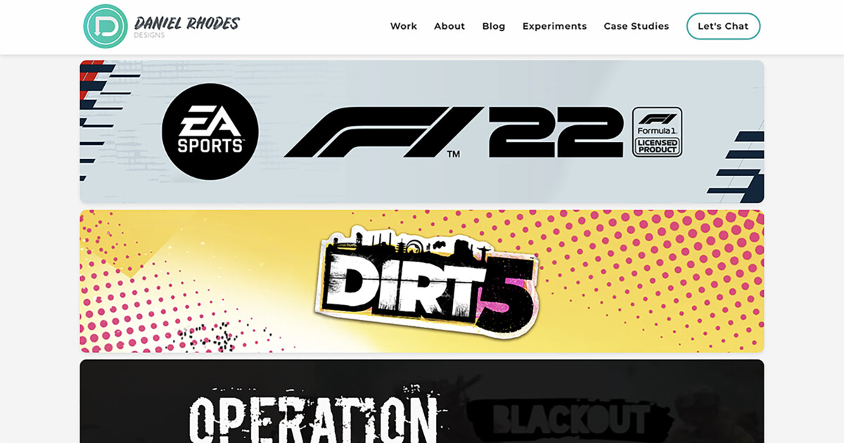 Daniel Rhodes | Video Game UI Design and Art Portfolio